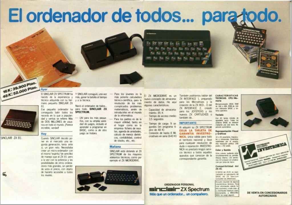 El constructor (1984): Un LEGO español para el ZX Spectrum - El ...